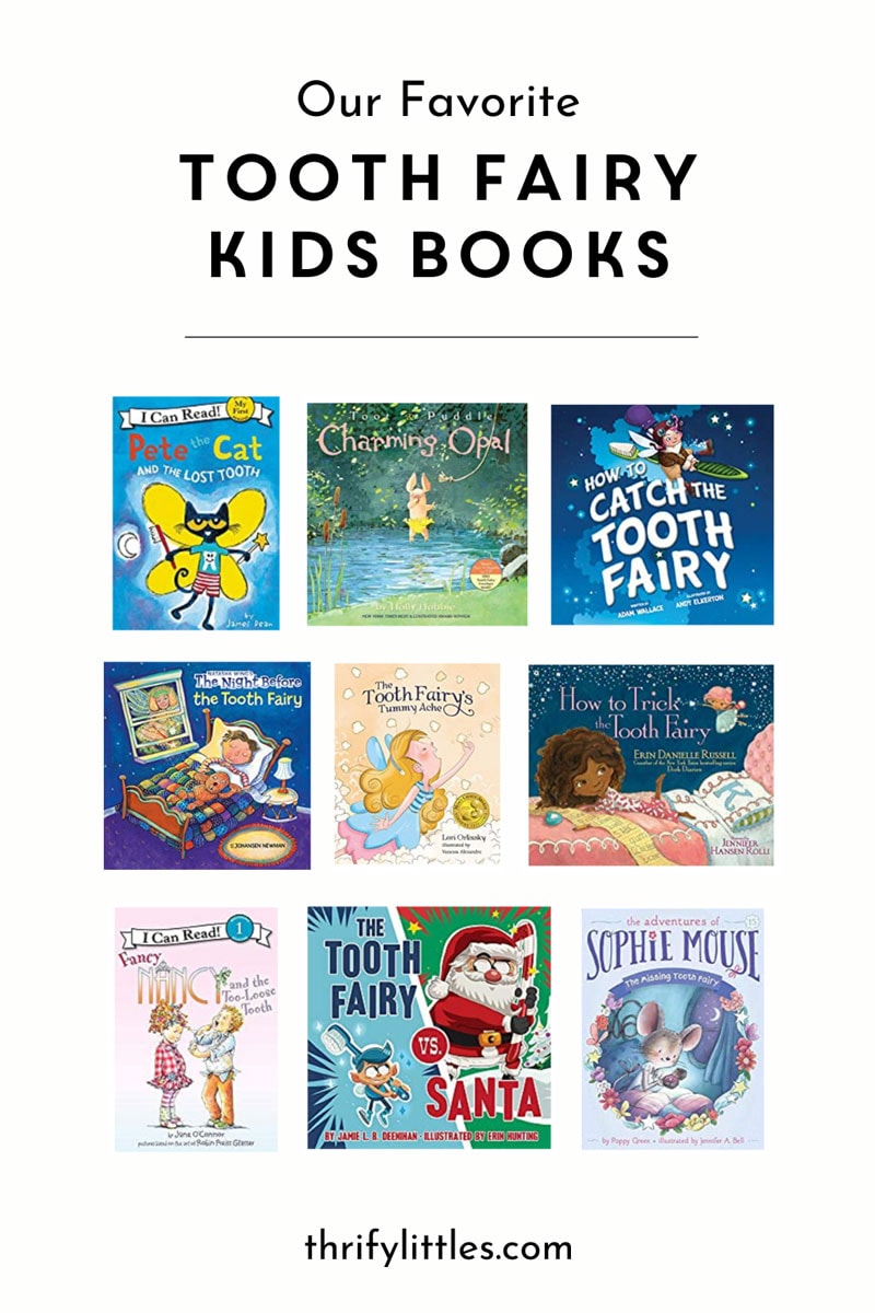 Our Favorite Kids Books about the Tooth Fairy - Thrifty Littles