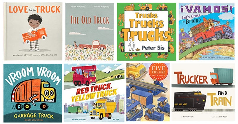 Books for Kids Who Love Vehicles - Thrifty Littles